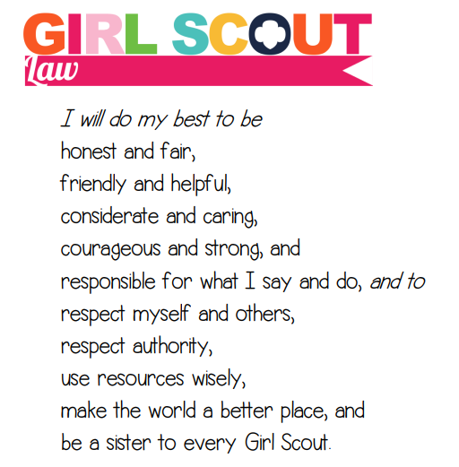 Cristin Creates - Brownie Badge: Girl Scout Way